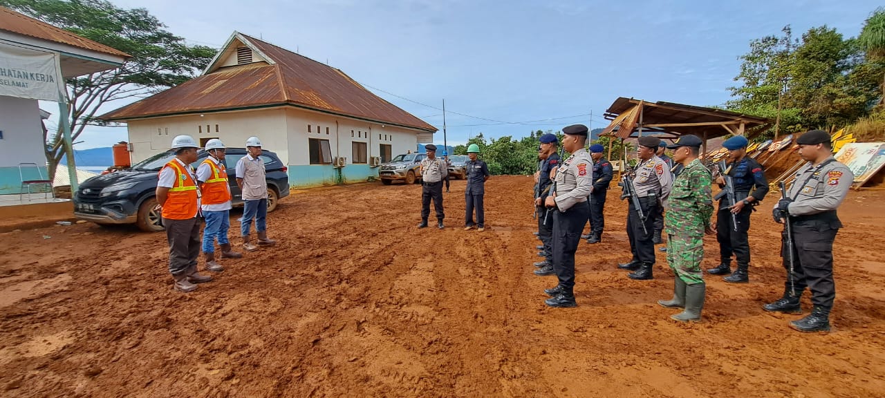 Bantuan Pengamanan Polda Sultra Mulai Bertugas di Objek Vital Nasional ...
